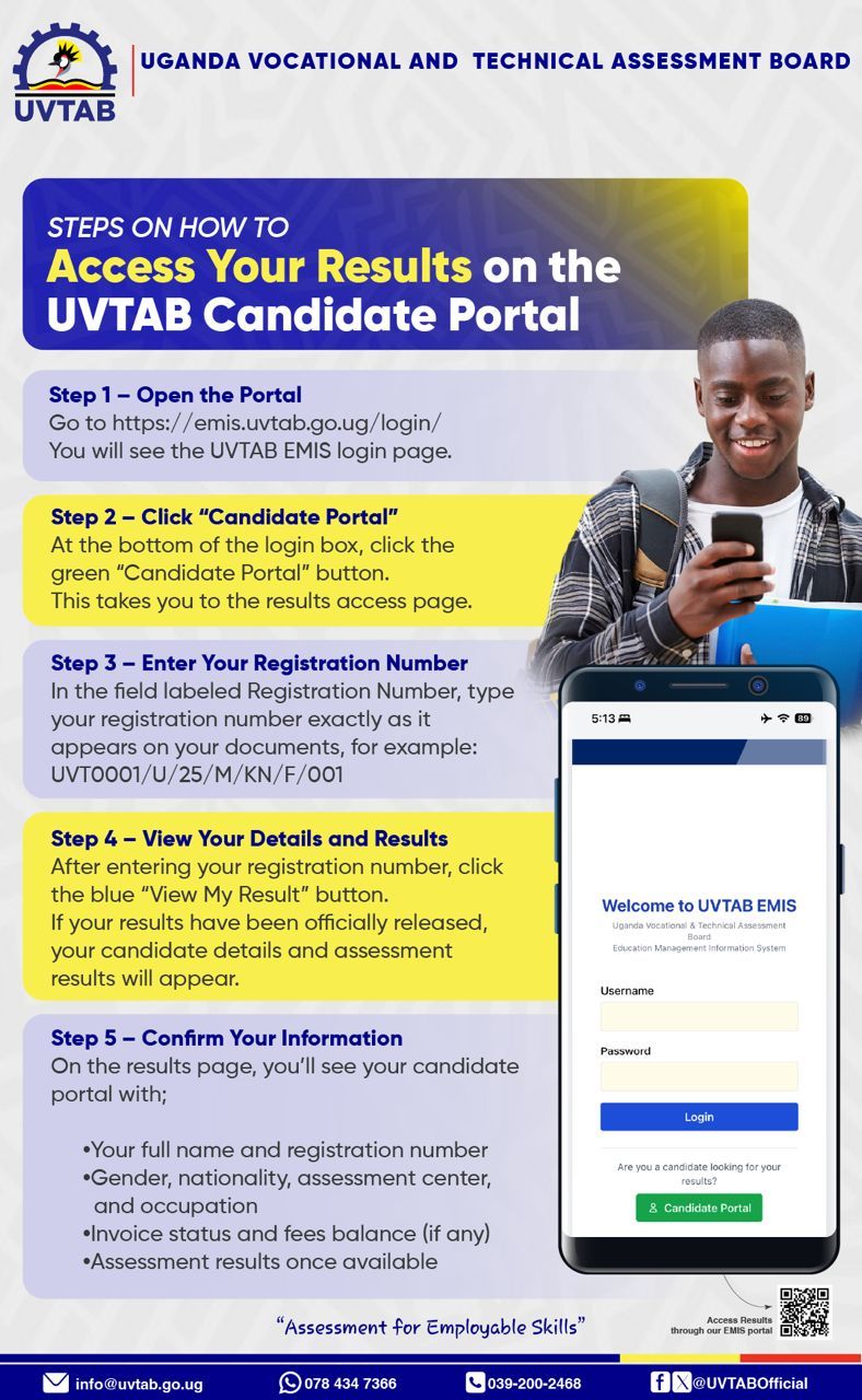 UVTAB - Uganda Vocational and Technical Assessment Board